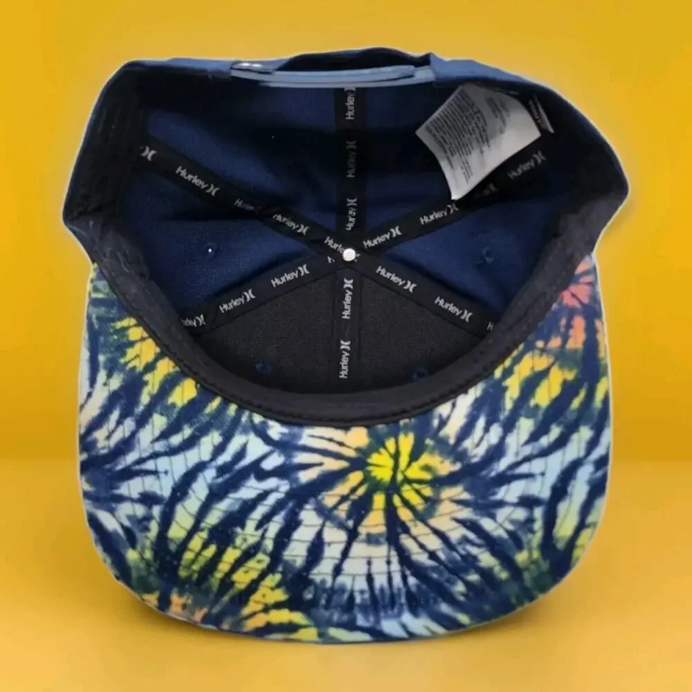 Hurley | Accessories | Nwt Hurley Printed Flat Brim Youth 82 Snapback ...